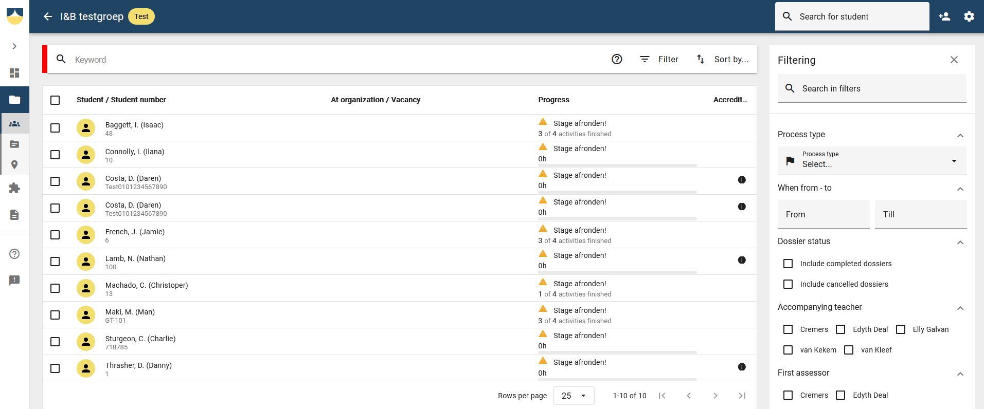 Coaching group details – OnStage Knowledge base