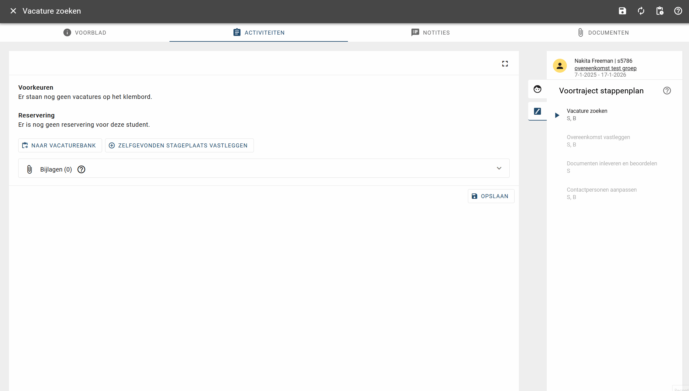 Stageplaats vastleggen – OnStage Kennisbank