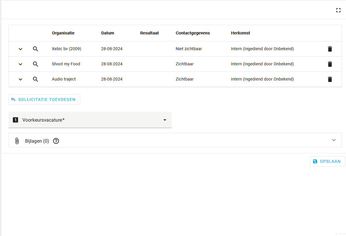 Activity - Register applications – OnStage Knowledge base